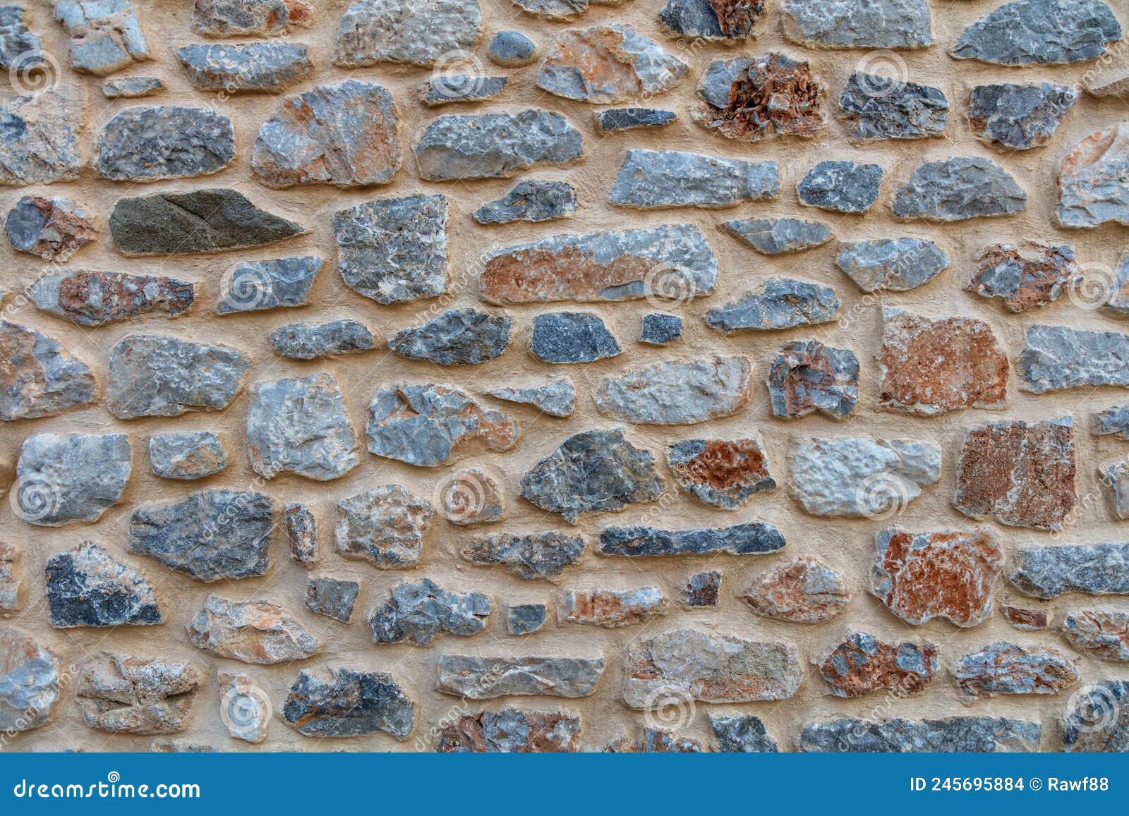 Stone Wall Texture Background. Old Stonewall Traditional Pattern ...