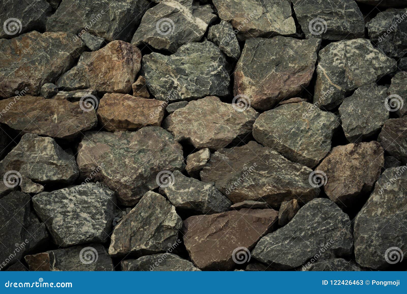Stone Wall Texture , Process in Vintage Style Stock Image - Image of ...