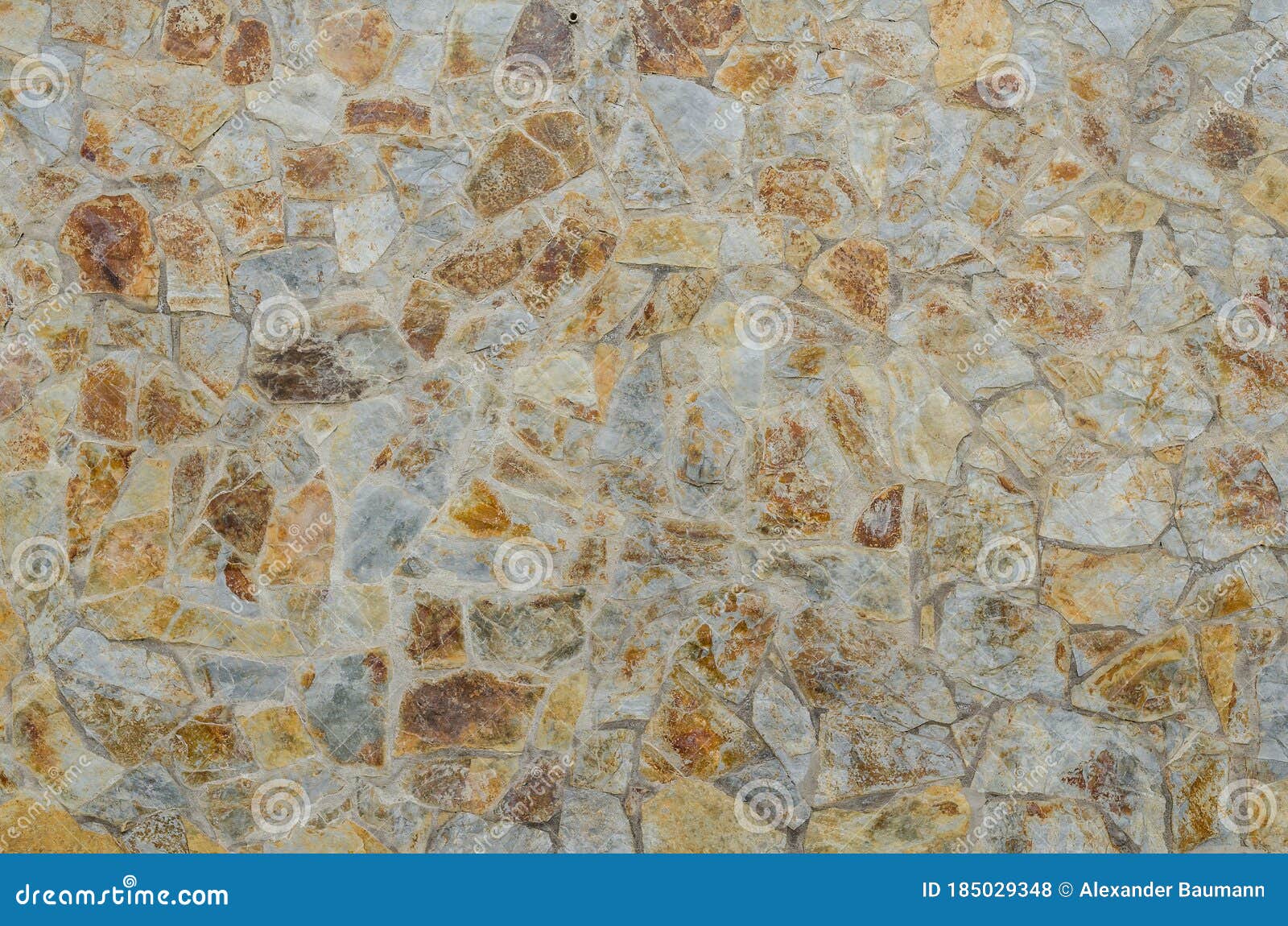 Stone Wall Texture Build from Stone Plates Stock Photo - Image of build ...
