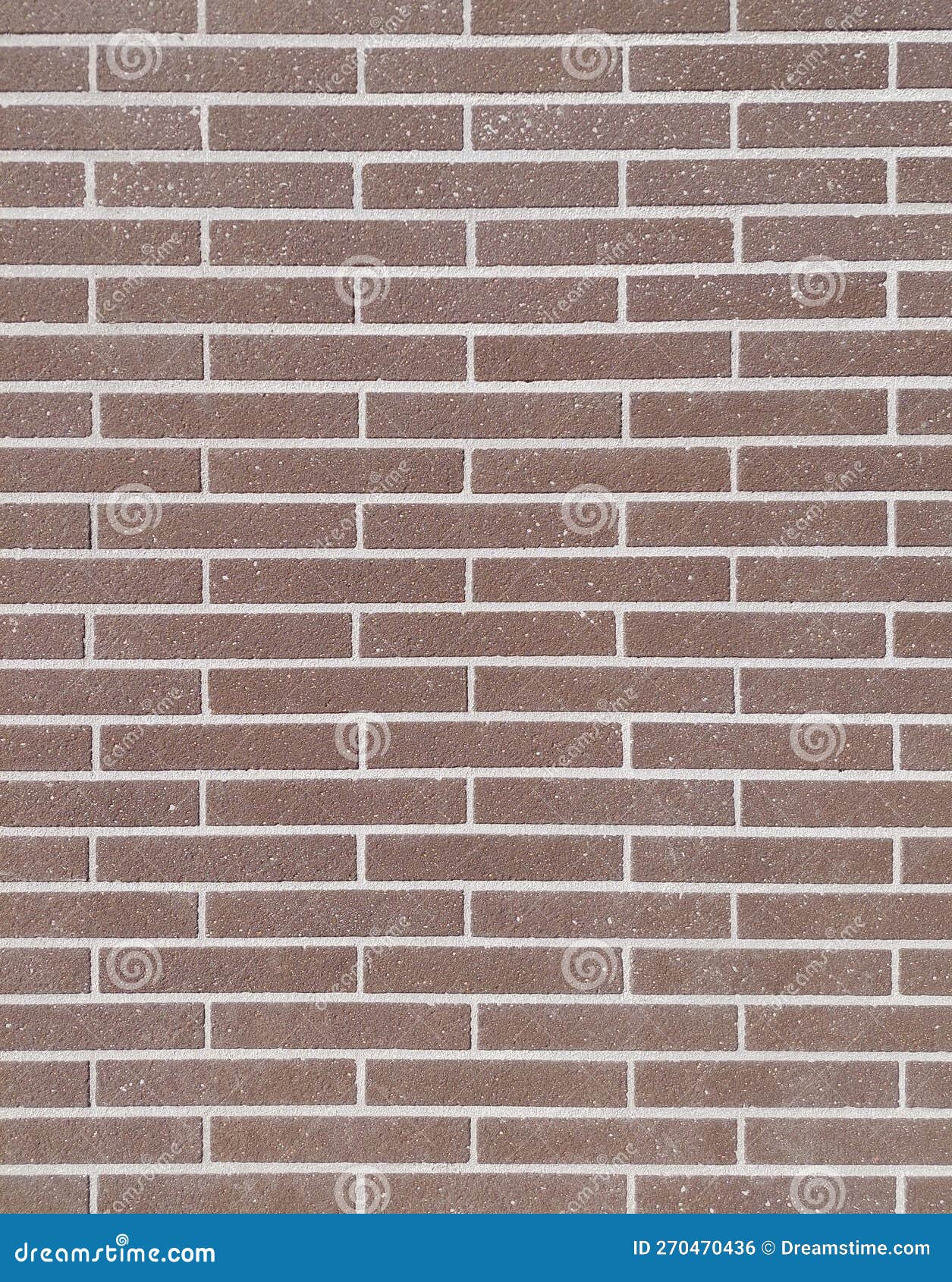 Brown Brick Wall Texture. Building Material for a Country House. Stock ...