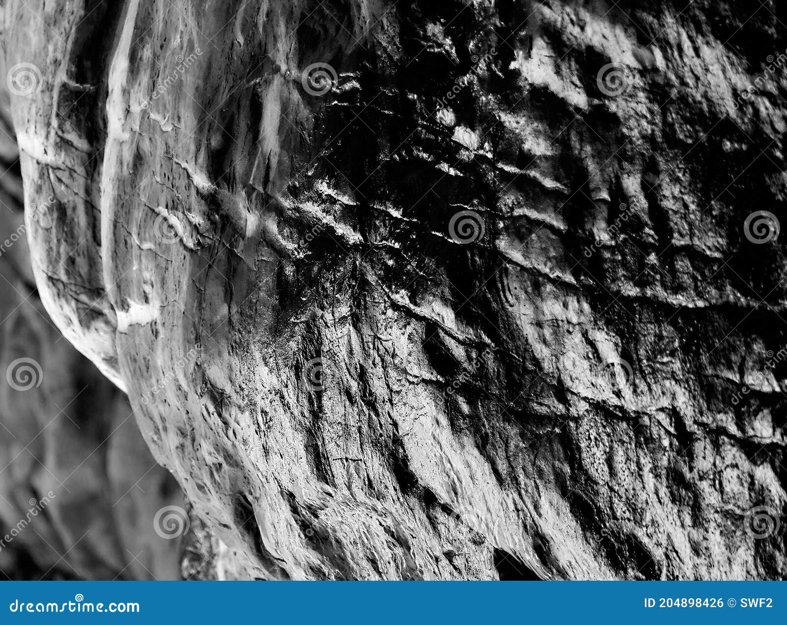 Stone Wall Texture in a Canyon Stock Photo - Image of water, canyon ...