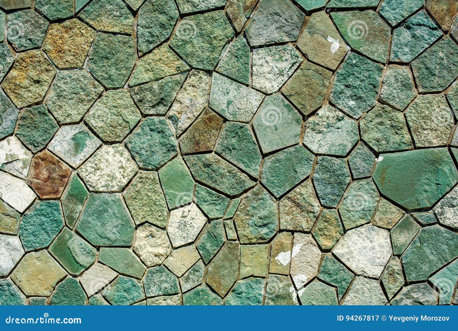 Stone Wall Texture in Cold Colors Stock Image - Image of textured ...