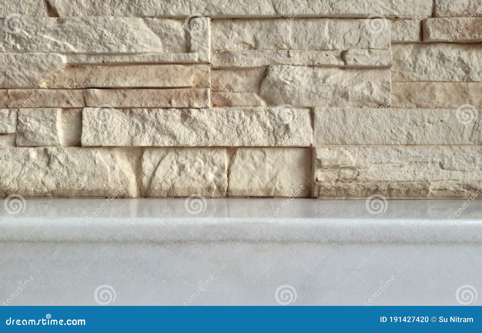 Stone Wall Texture Decorative Interior Wallpaper Vintage Background on ...