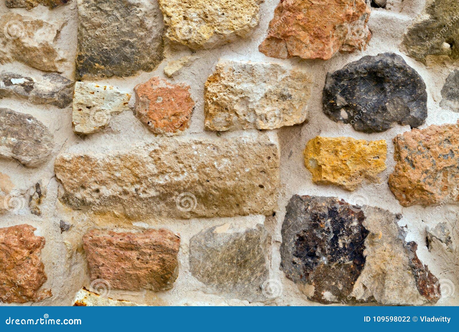 Stone Wall Texture Fence Architecture Stock Photo - Image of ...