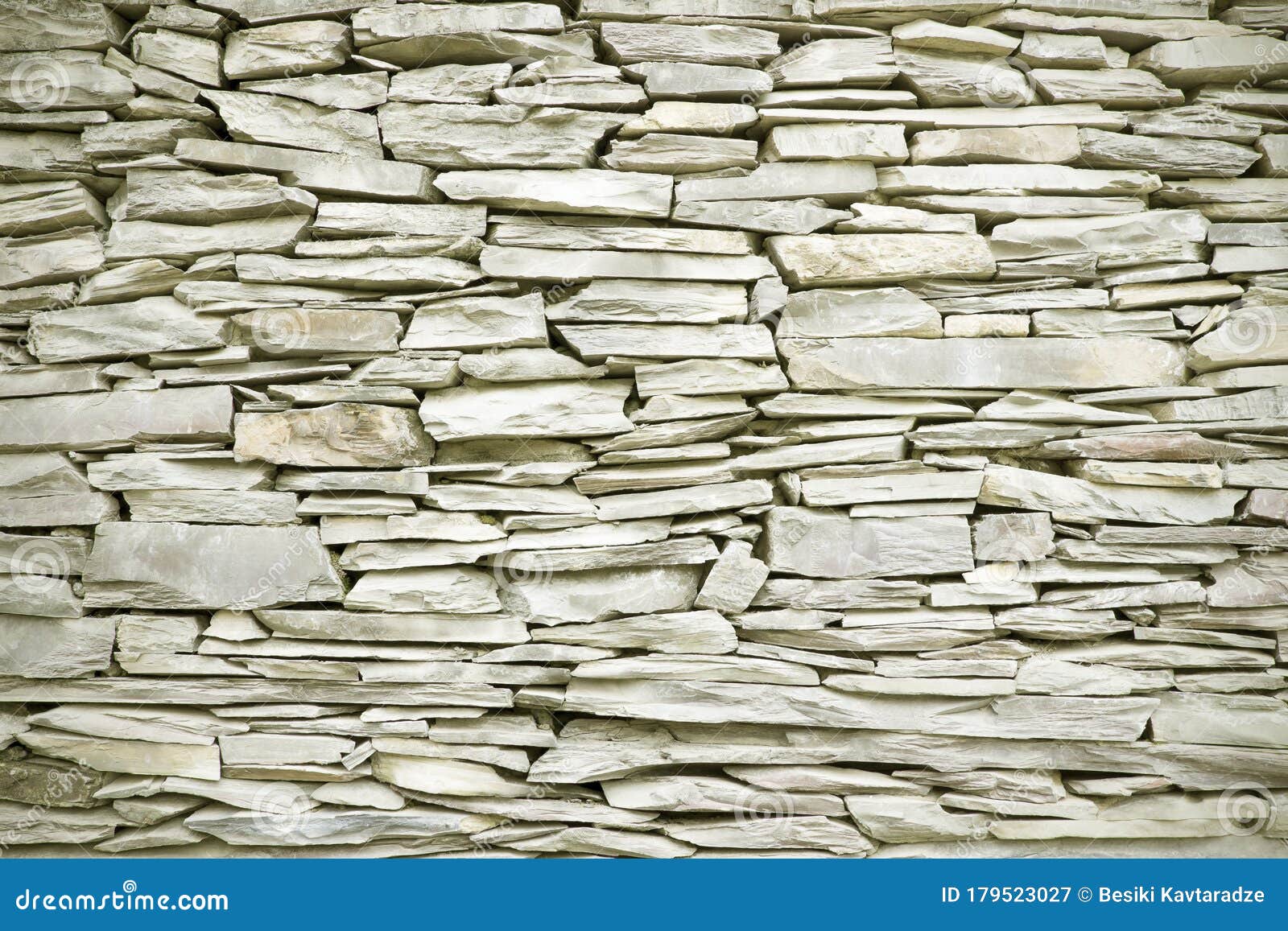 Stone Wall Texture. Flat Stones Wall Background Stock Image - Image of ...