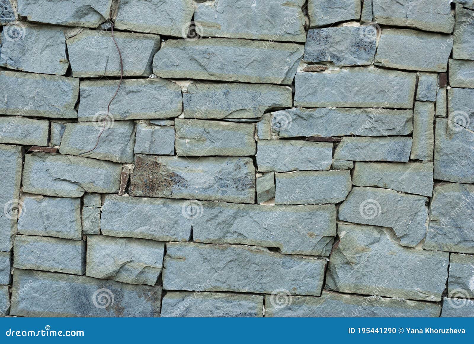 Stone Wall Texture. Natural Grey Rocks Pattern Stock Photo - Image of ...