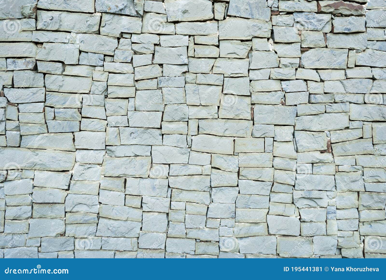 Stone Wall Texture. Natural Grey Rocks Pattern Stock Illustration ...