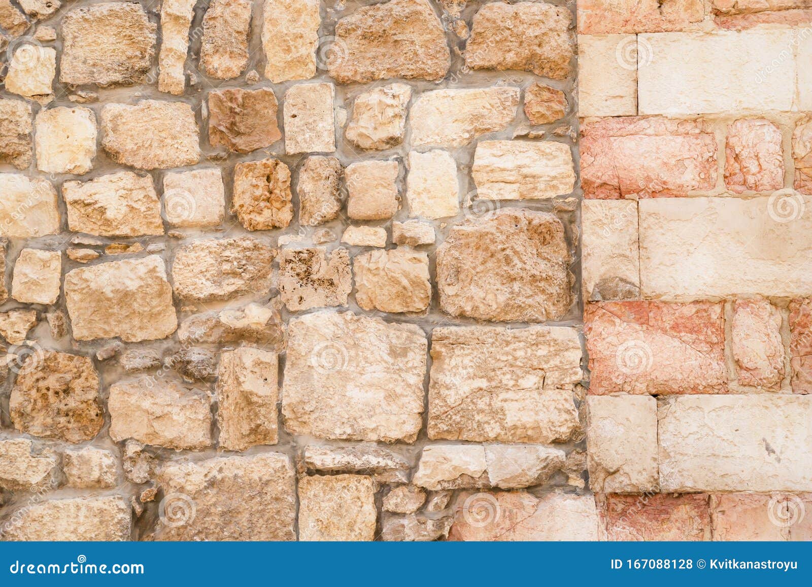 Stone Wall Texture. Old Stoned Background. Details. Jerusalem, Israel ...