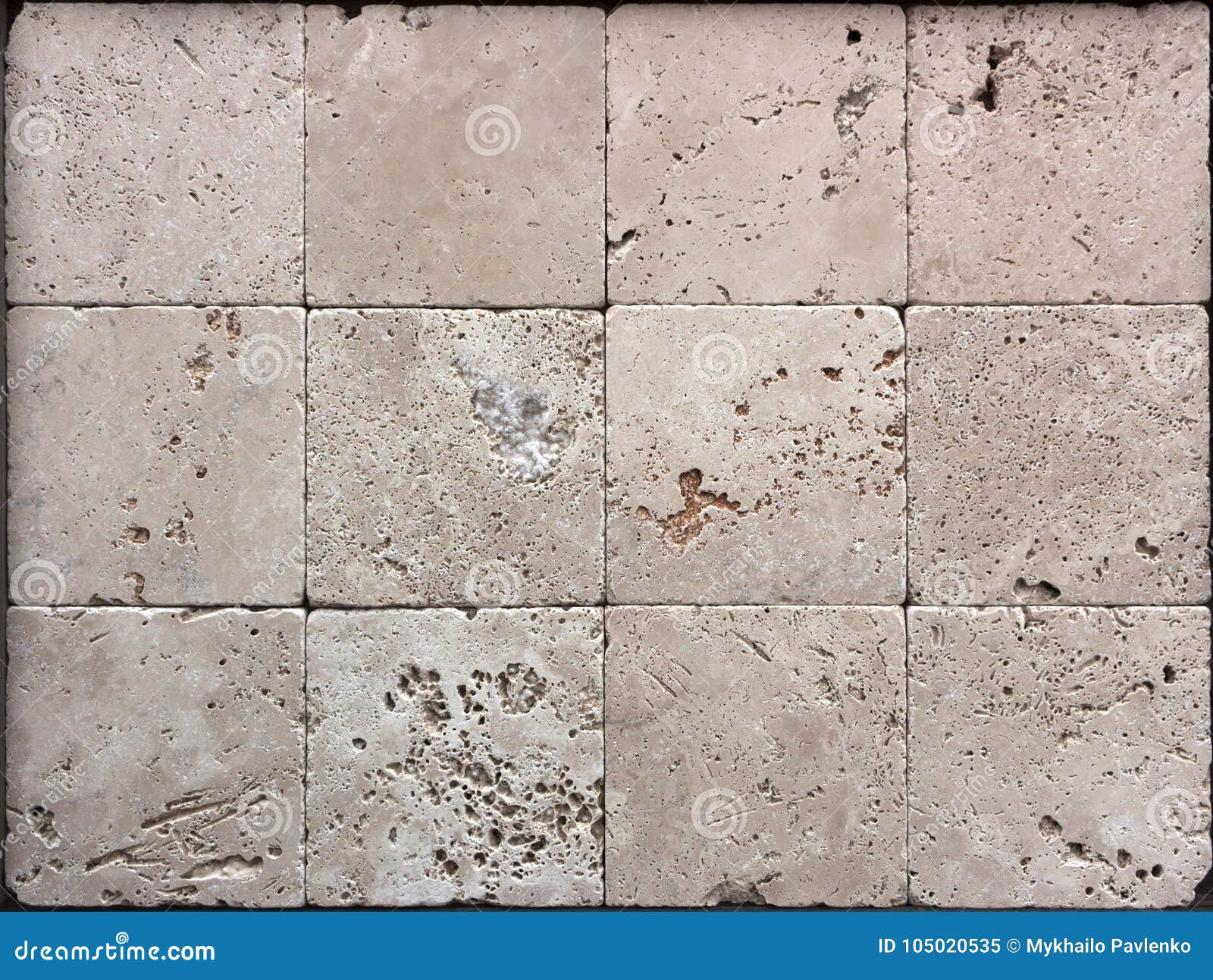 Travertine Tile, Natural Stone Texture Royalty-Free Stock Image ...