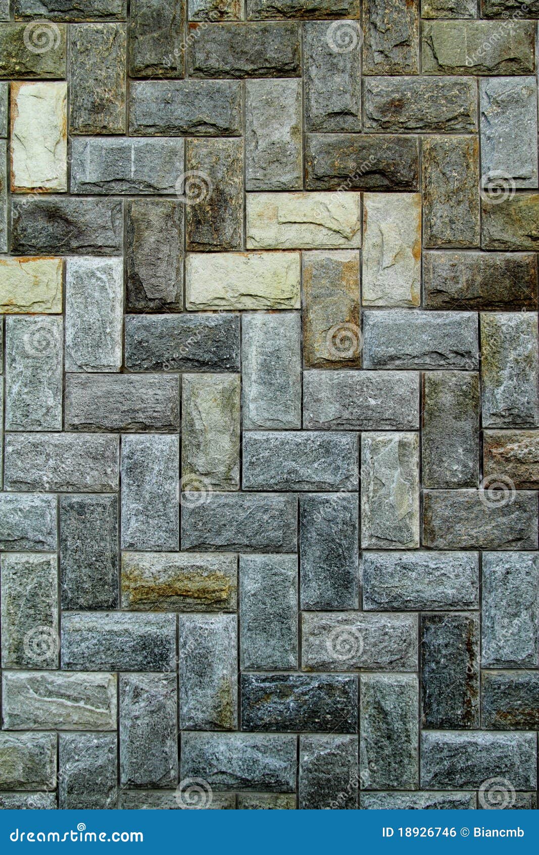 Stone wall tile pattern stock photo. Image of blue, block - 18926746