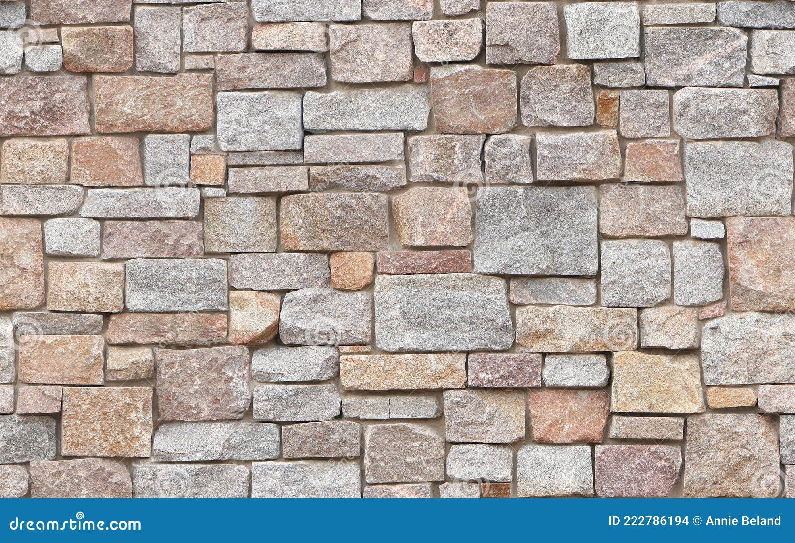 Stone Wall Tileable Seamless Texture Stock Photo - Image of pattern ...