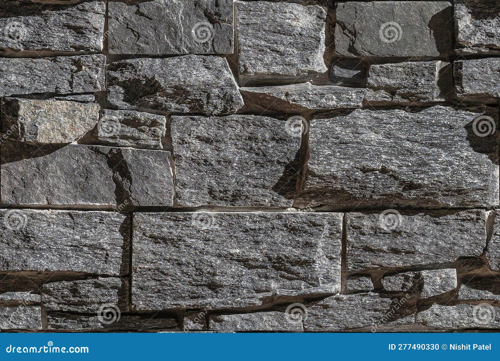 Natural Stone Wall Background, Stone Wall Tiles Design. Stock Photo ...