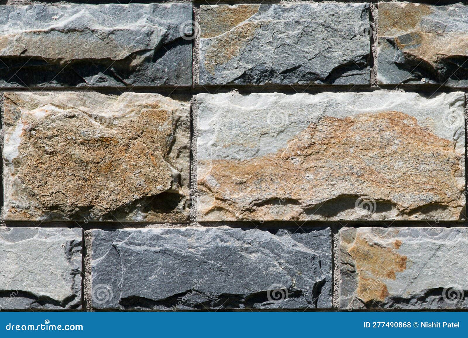 Natural Stone Wall Background, Stone Wall Tiles Design. Stock Photo ...