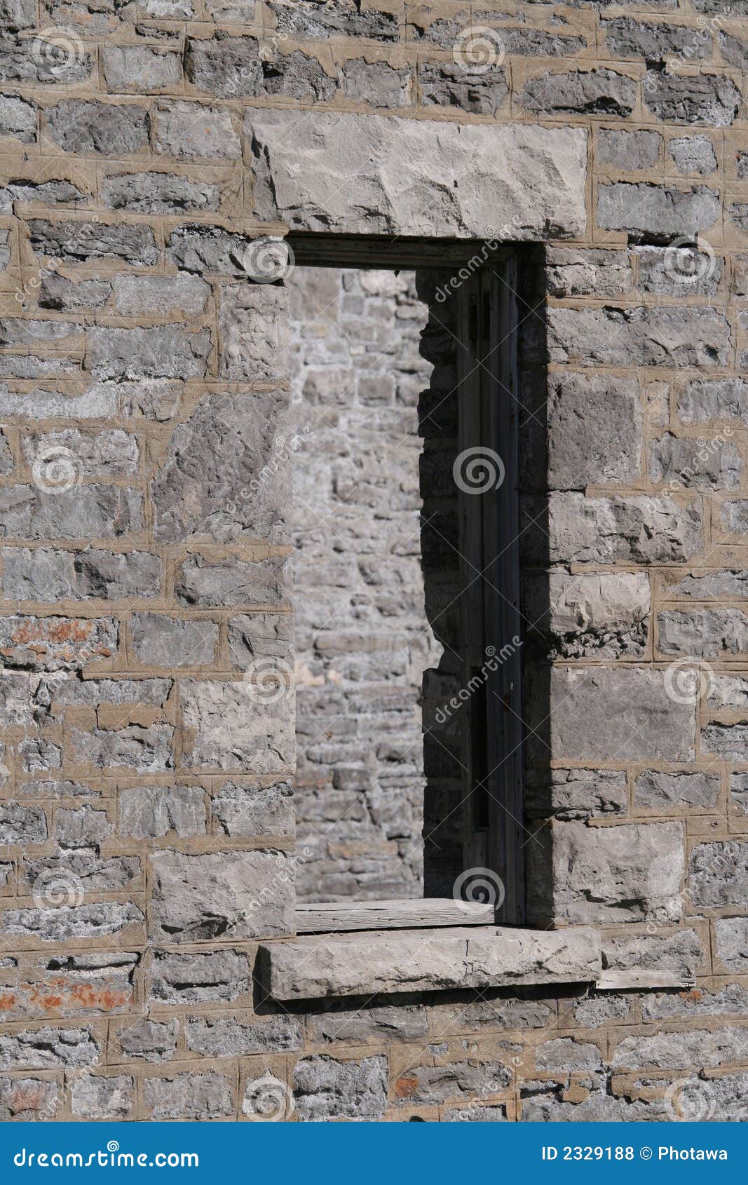 Stone Wall with Window stock photo. Image of victoria - 2329188