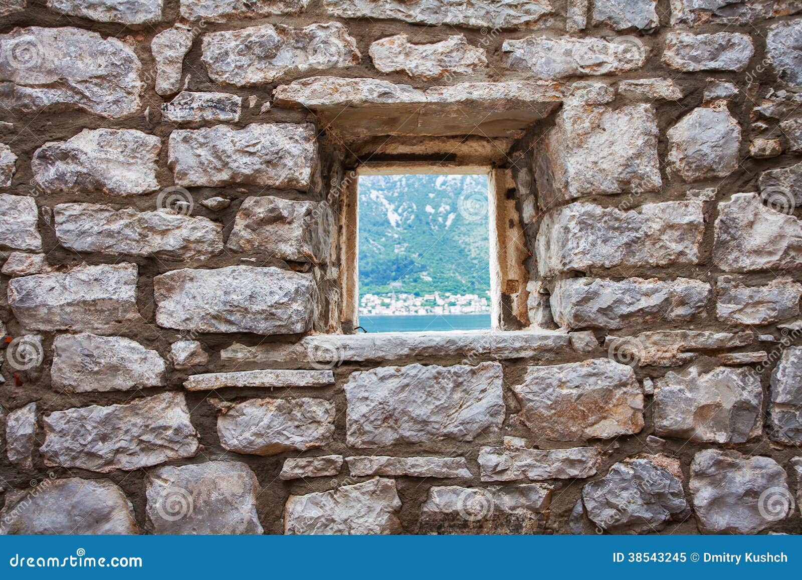 Stone wall with window stock image. Image of retro, history - 38543245