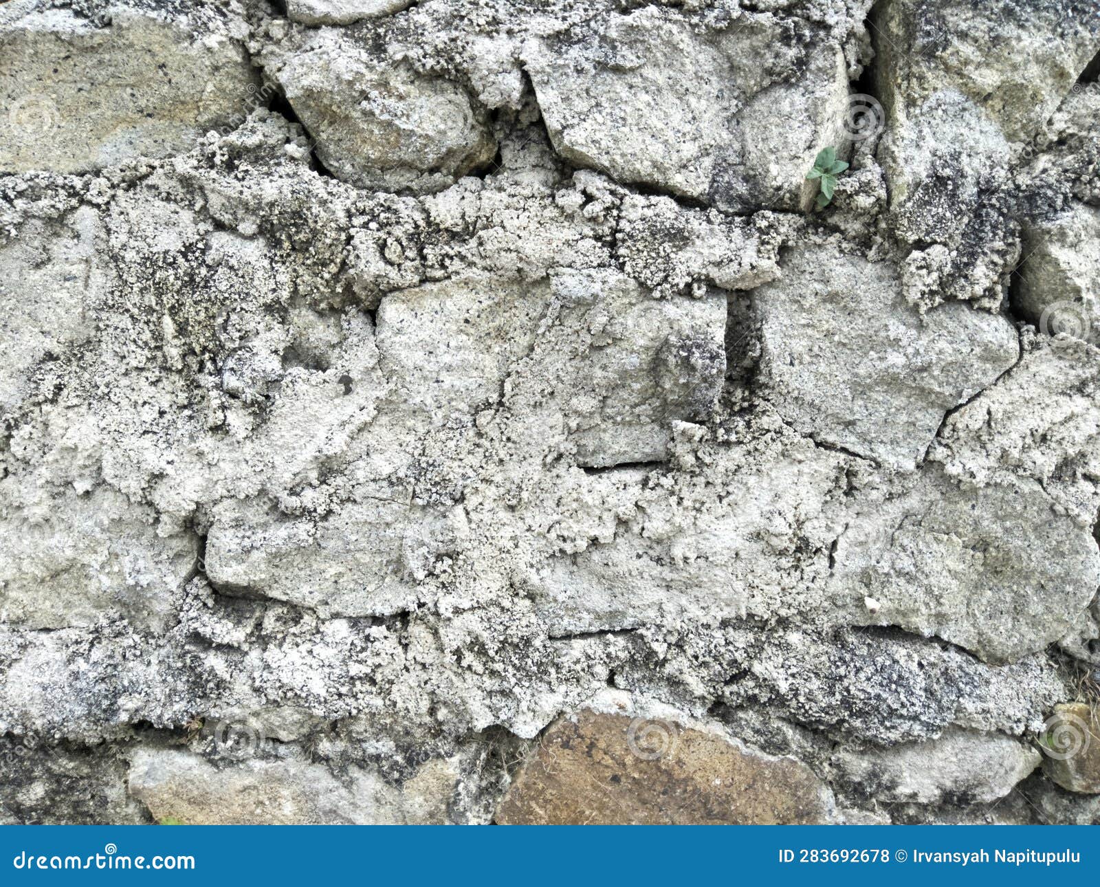 Stone Walls that Have a Solid Texture with Patterns and Layers of ...