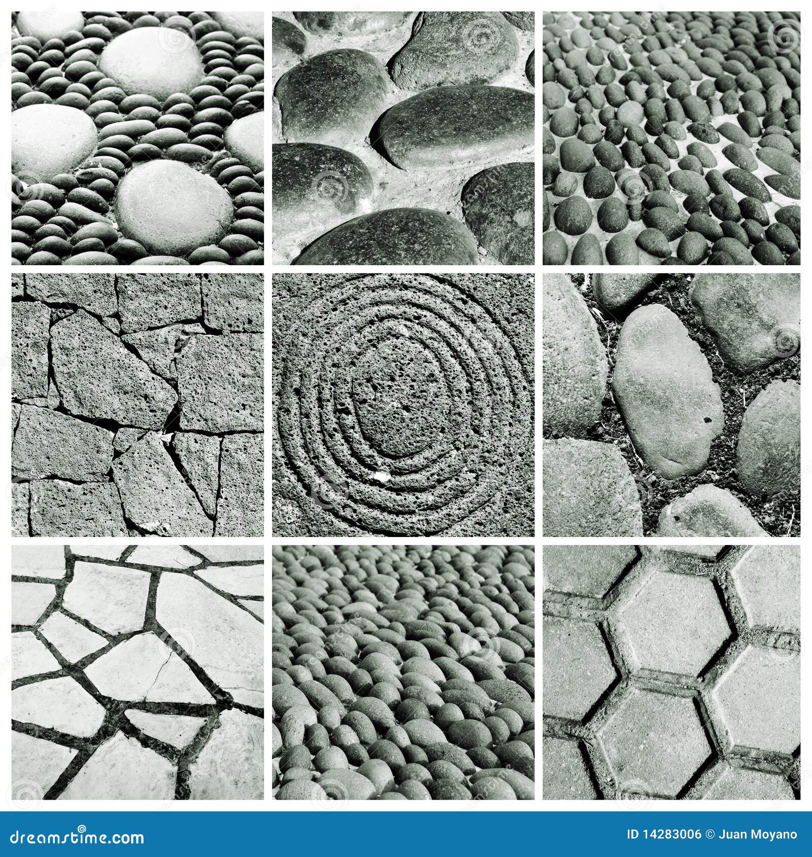 Stone Walls and Pavements Collage Stock Photo - Image of collection ...