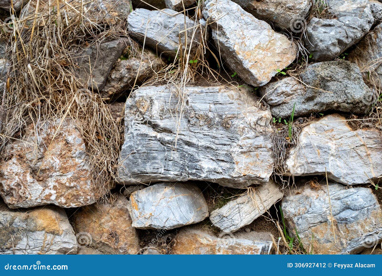Stone Walls in Poor Village in Turkey Stock Photo - Image of ...