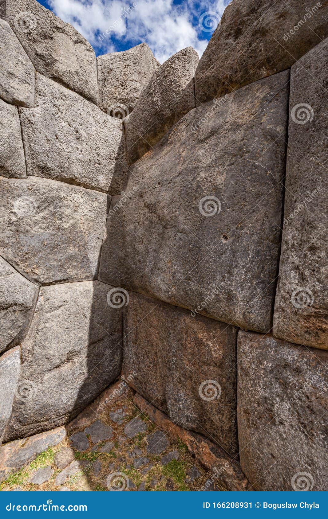 The Stone Walls of Sacsayhuaman. Cusco, Peru Stock Image - Image of ...