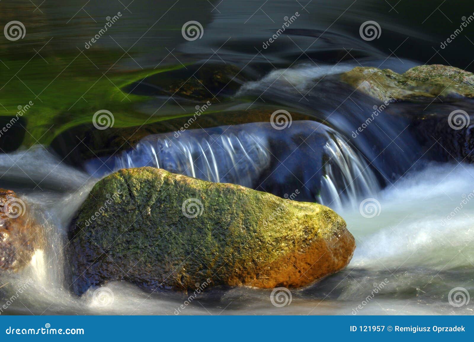 Stone & Water stock image. Image of river, water, trail - 121957