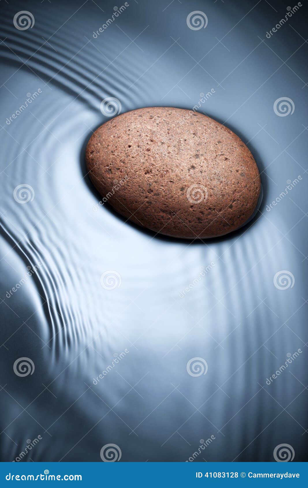 Stone Rock Water Background Stock Photo - Image of ripple, natural ...