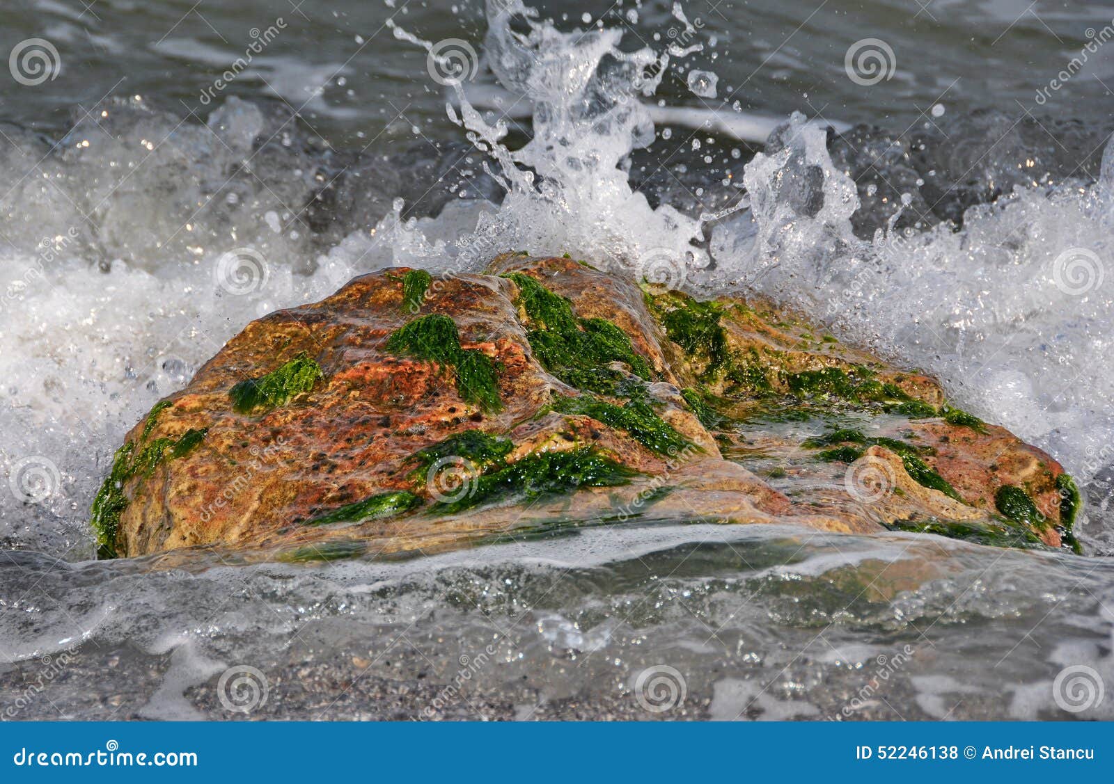 Stone and wave stock photo. Image of group, harmony, abstract - 52246138