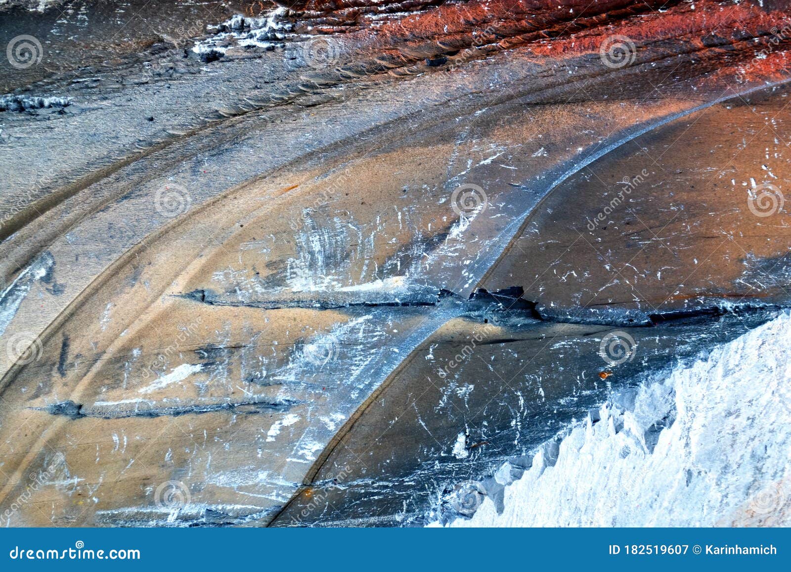 Stone Wave Pattern. Beautiful Background Stock Image - Image of rustic ...