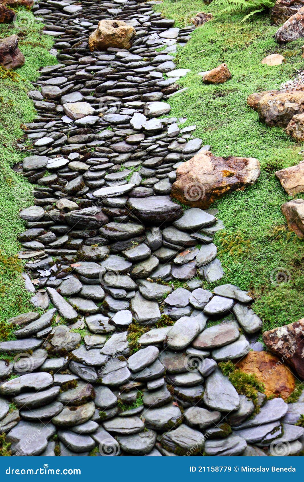 Stone way stock image. Image of design, area, lifestyle - 21158779