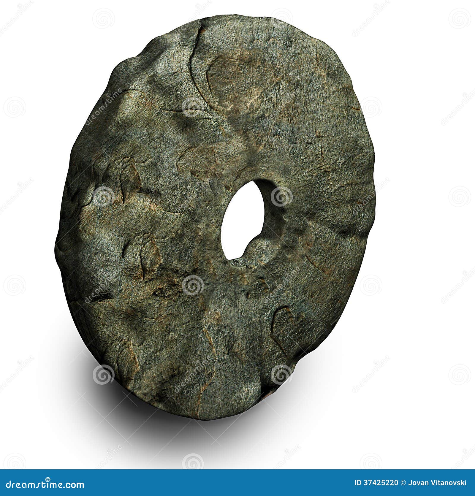 Stone Wheel stock illustration. Illustration of wheel - 37425220