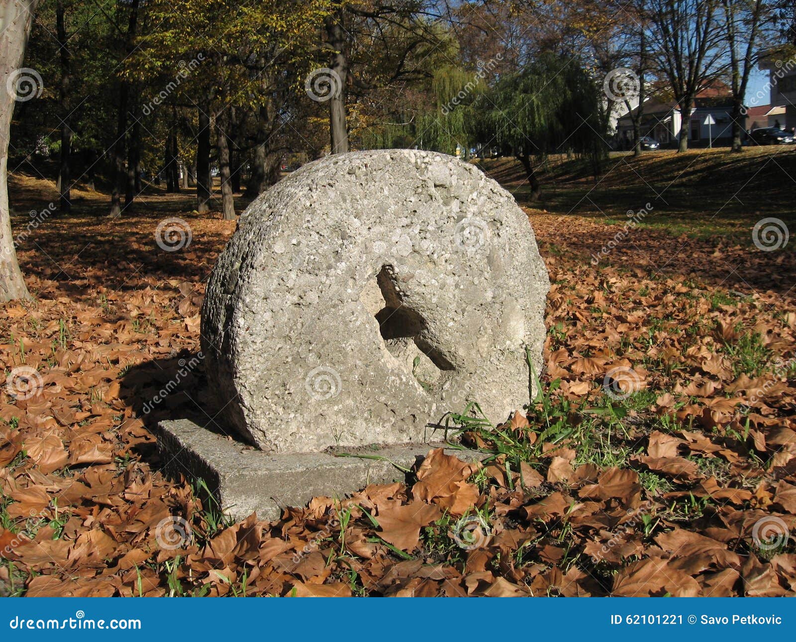 Stone wheel stock image. Image of wheel, monument, handmade - 62101221
