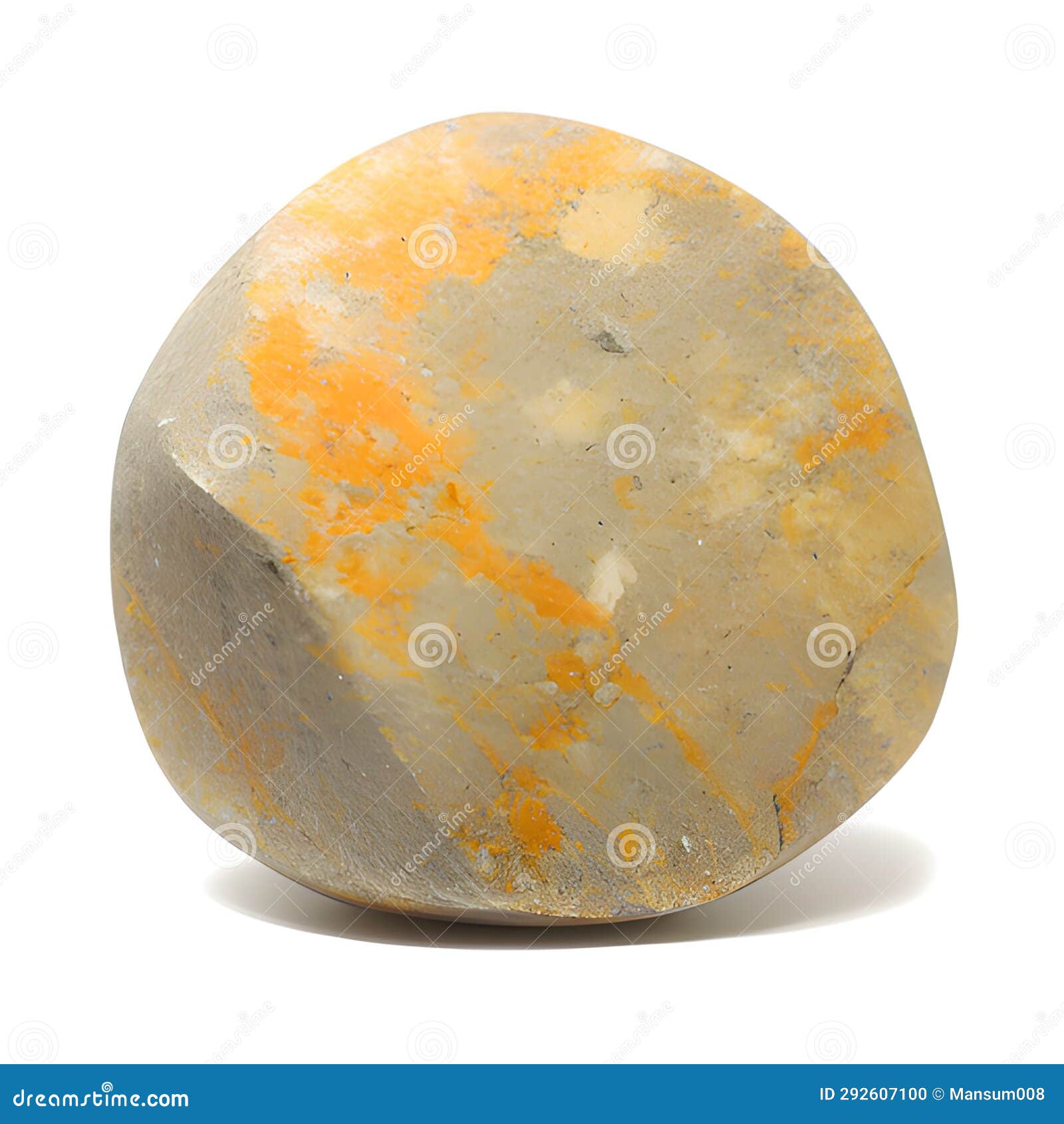 Stone on a White Background Stock Illustration - Illustration of ...