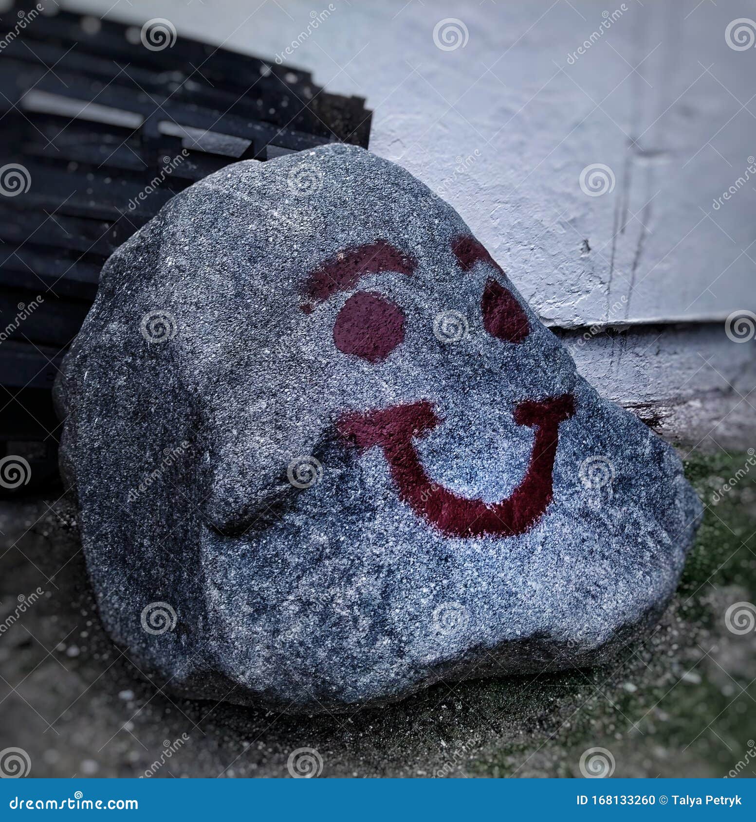 Stone who smiles stock photo. Image of nature, stone - 168133260