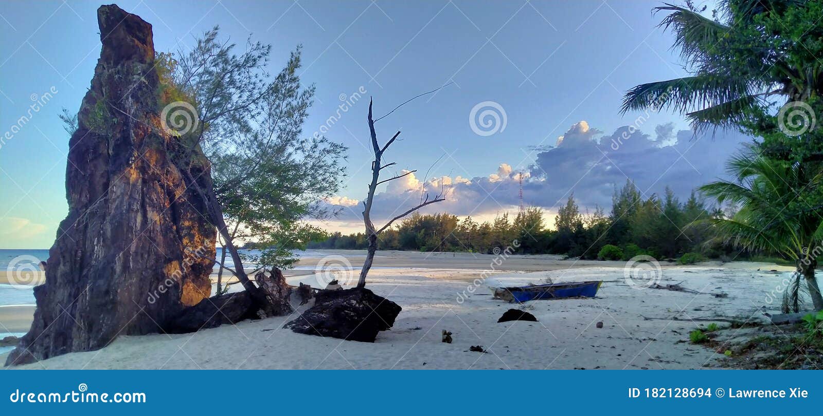 Stone and wind stock photo. Image of cloud, snow, morning - 182128694