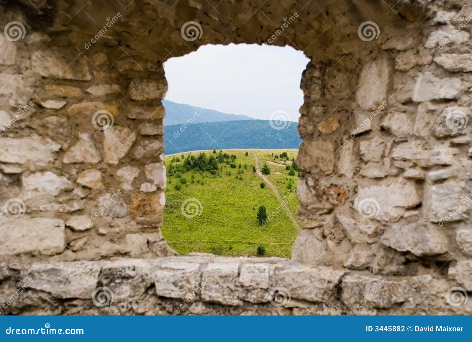 Old Stone Window Frame Stock Photo | CartoonDealer.com #69390414