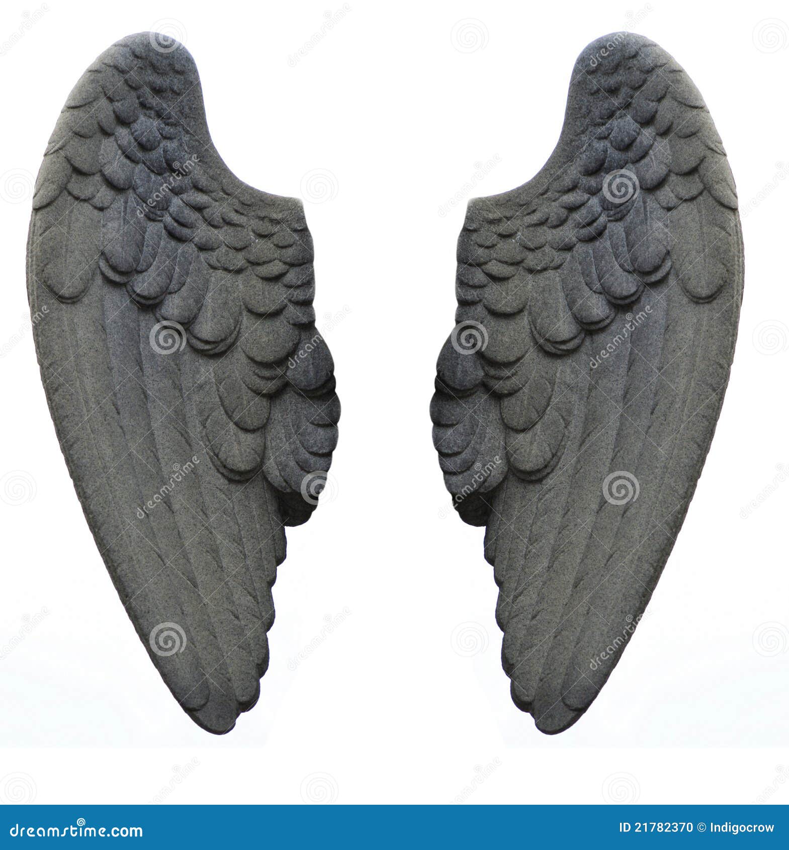 Stone Wings stock photo. Image of angel, wing, feathers - 21782370