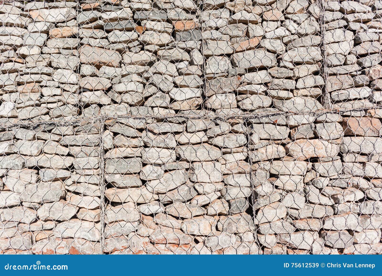 Stone Wire Wall stock image. Image of wire, wall, engineering - 75612539