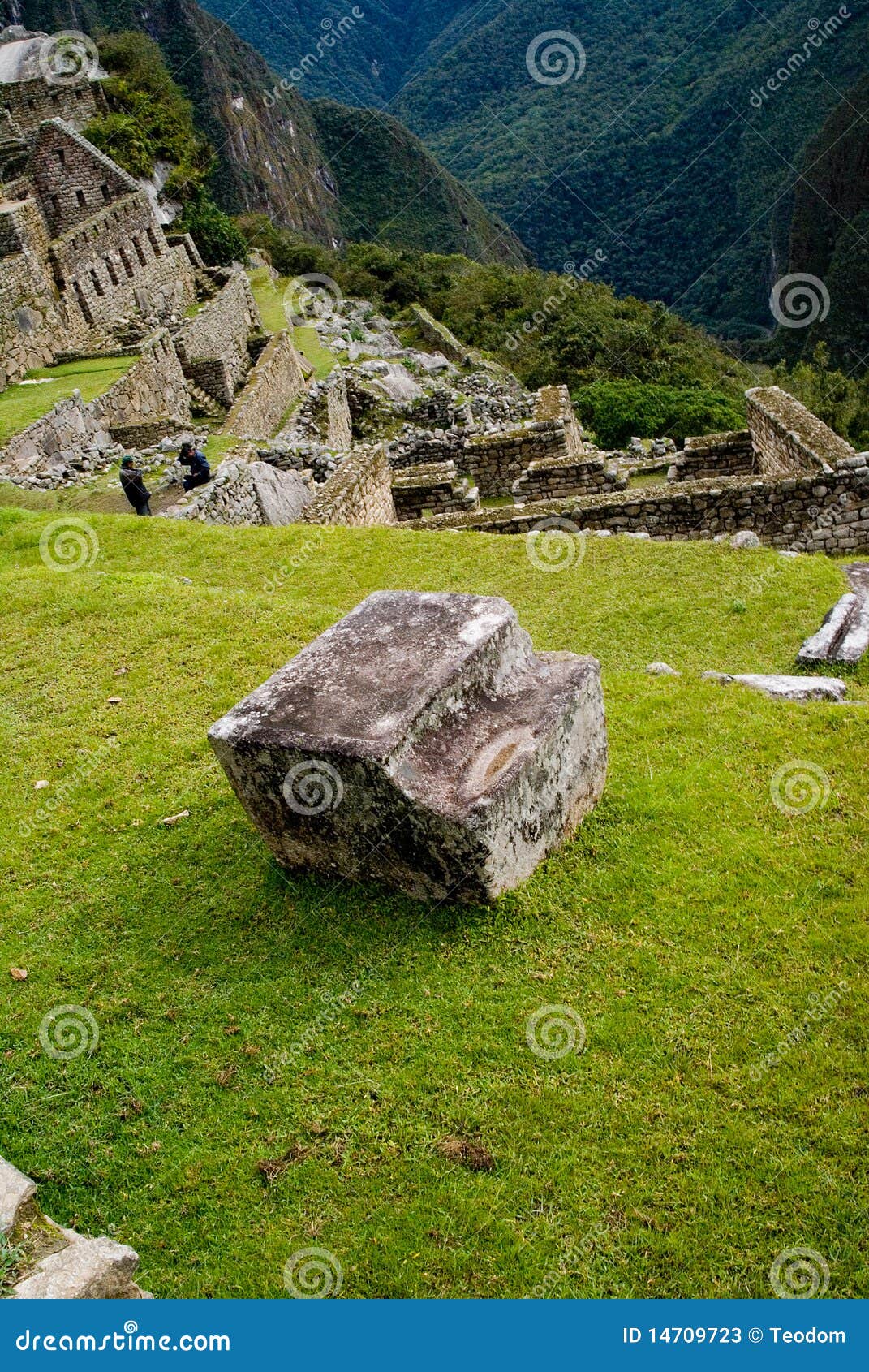 Stone Work at Machu Picchu, Peru Stock Image - Image of machu, macchu ...