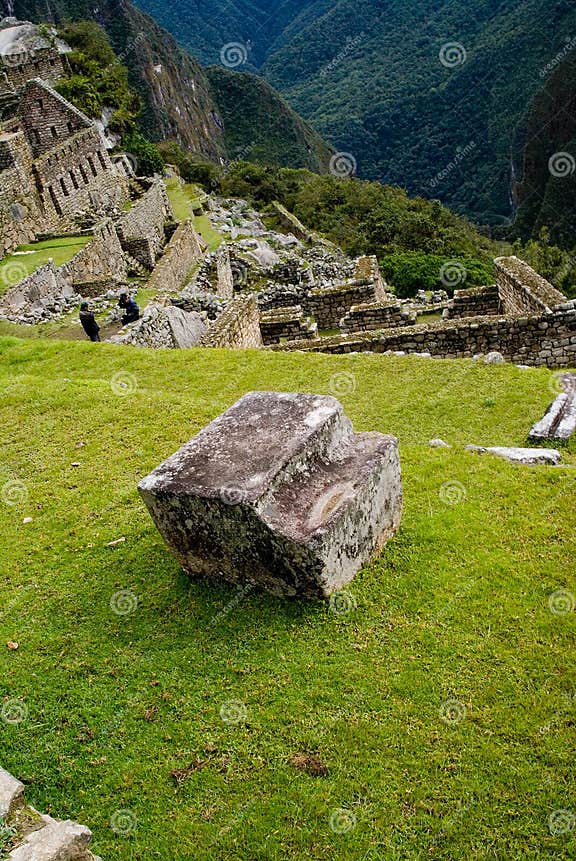 Stone Work at Machu Picchu, Peru Stock Image - Image of machu, macchu ...