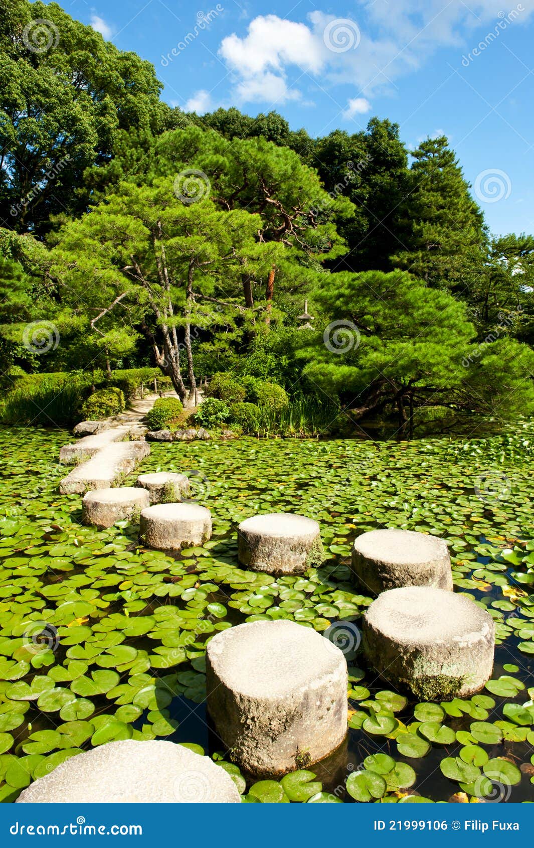 Stone zen path stock photo. Image of asian, peaceful - 21999106