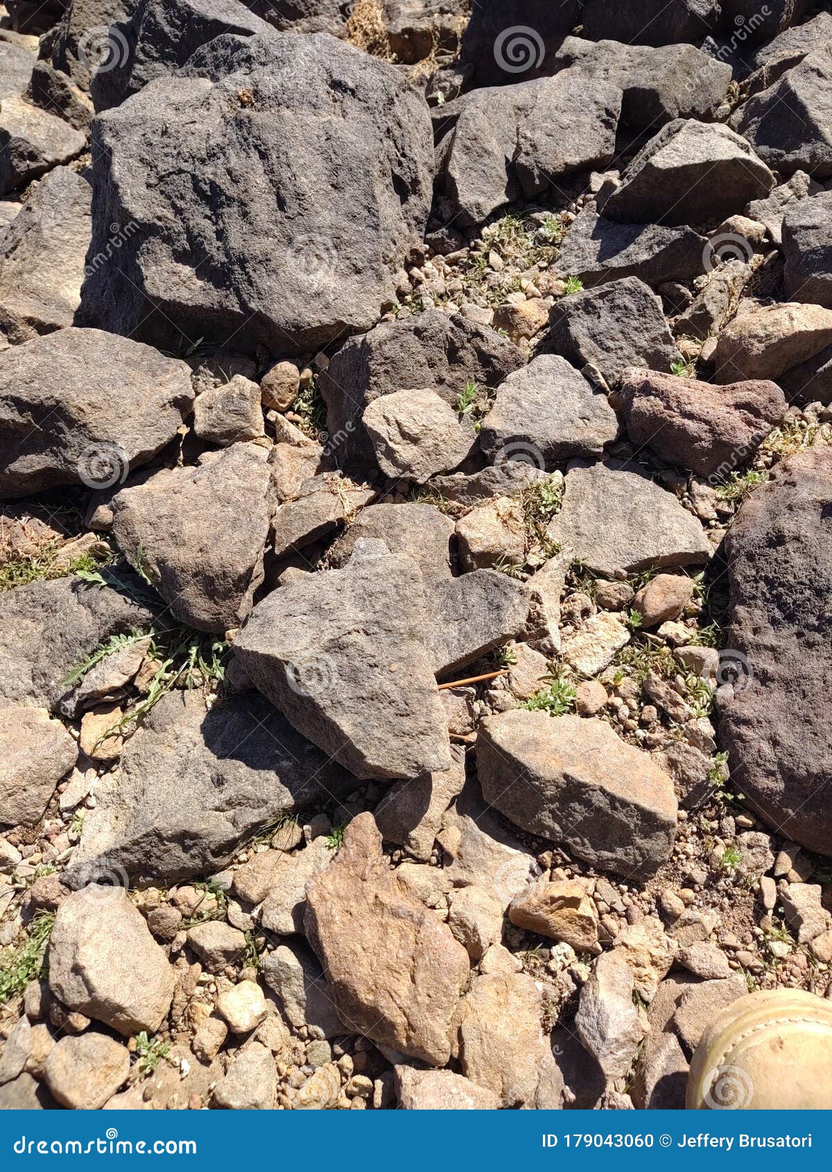 Stoned and ground down stock photo. Image of background - 179043060