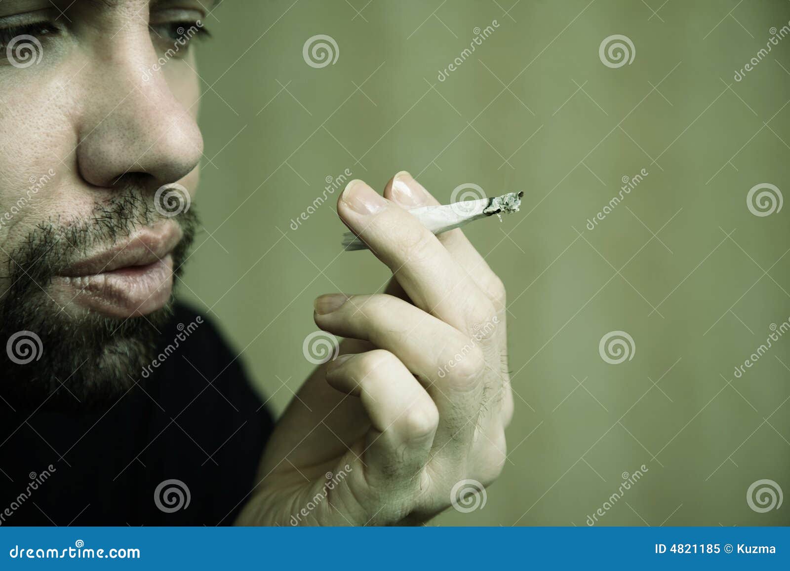 Stoned man stock image. Image of hippie, colorful, charas - 4821185