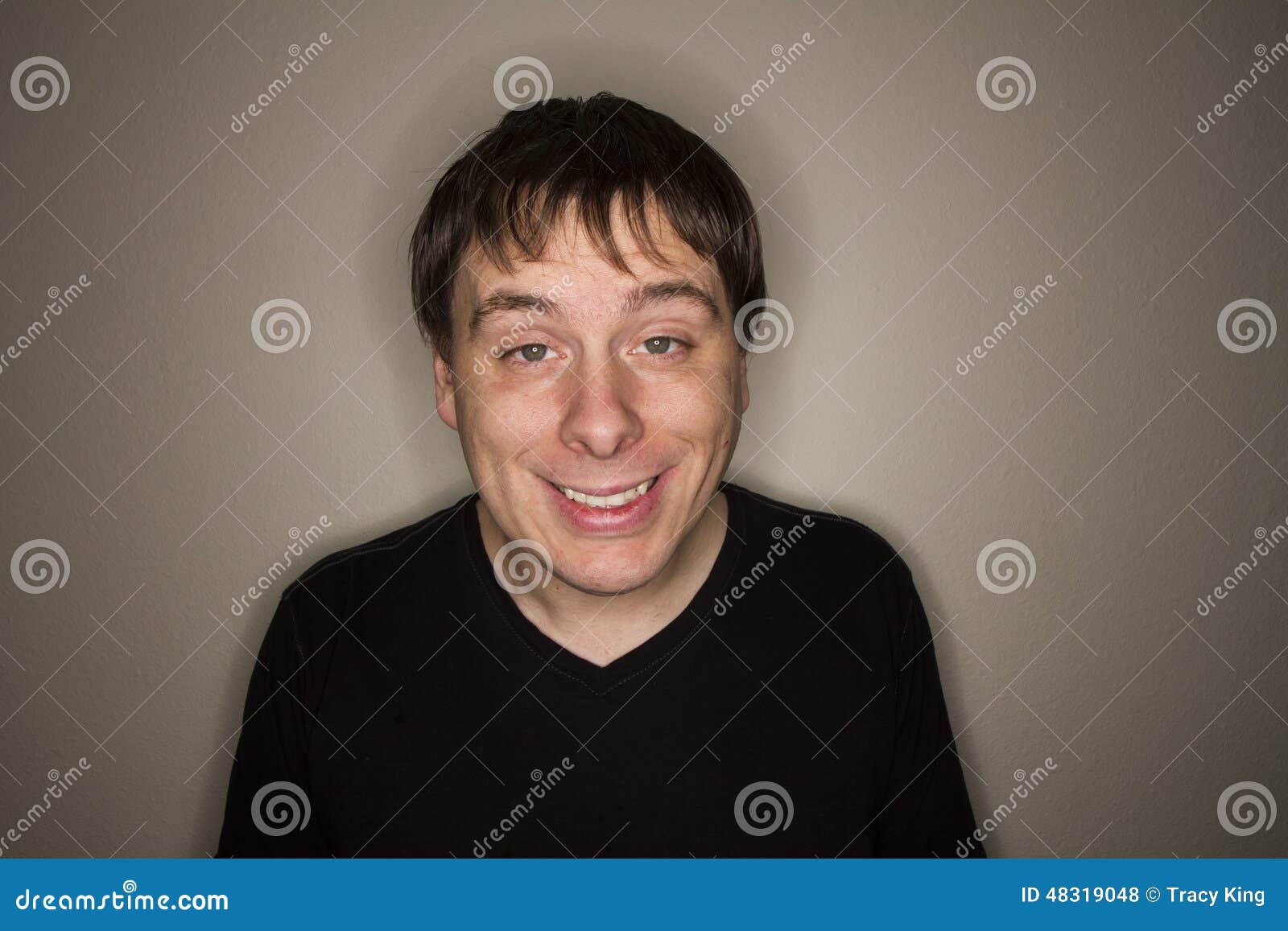 Is he stoned or tired? stock photo. Image of sleepy, happy - 48319048