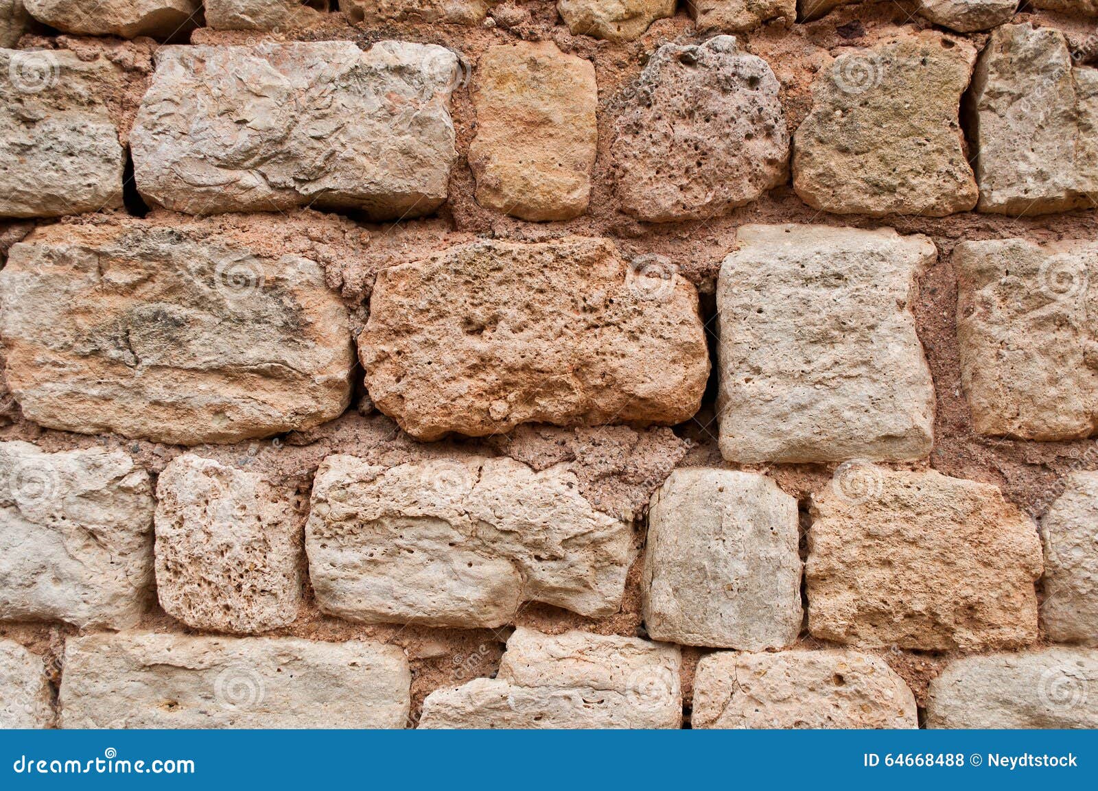 Stoned wall texture stock photo. Image of brown, renovation - 64668488