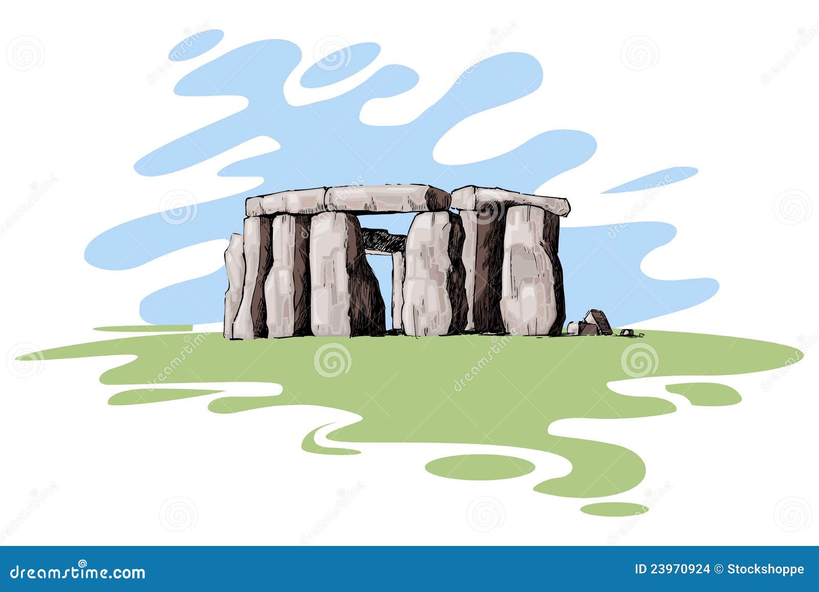 Stonehenge Cartoons, Illustrations & Vector Stock Images - 3035 ...