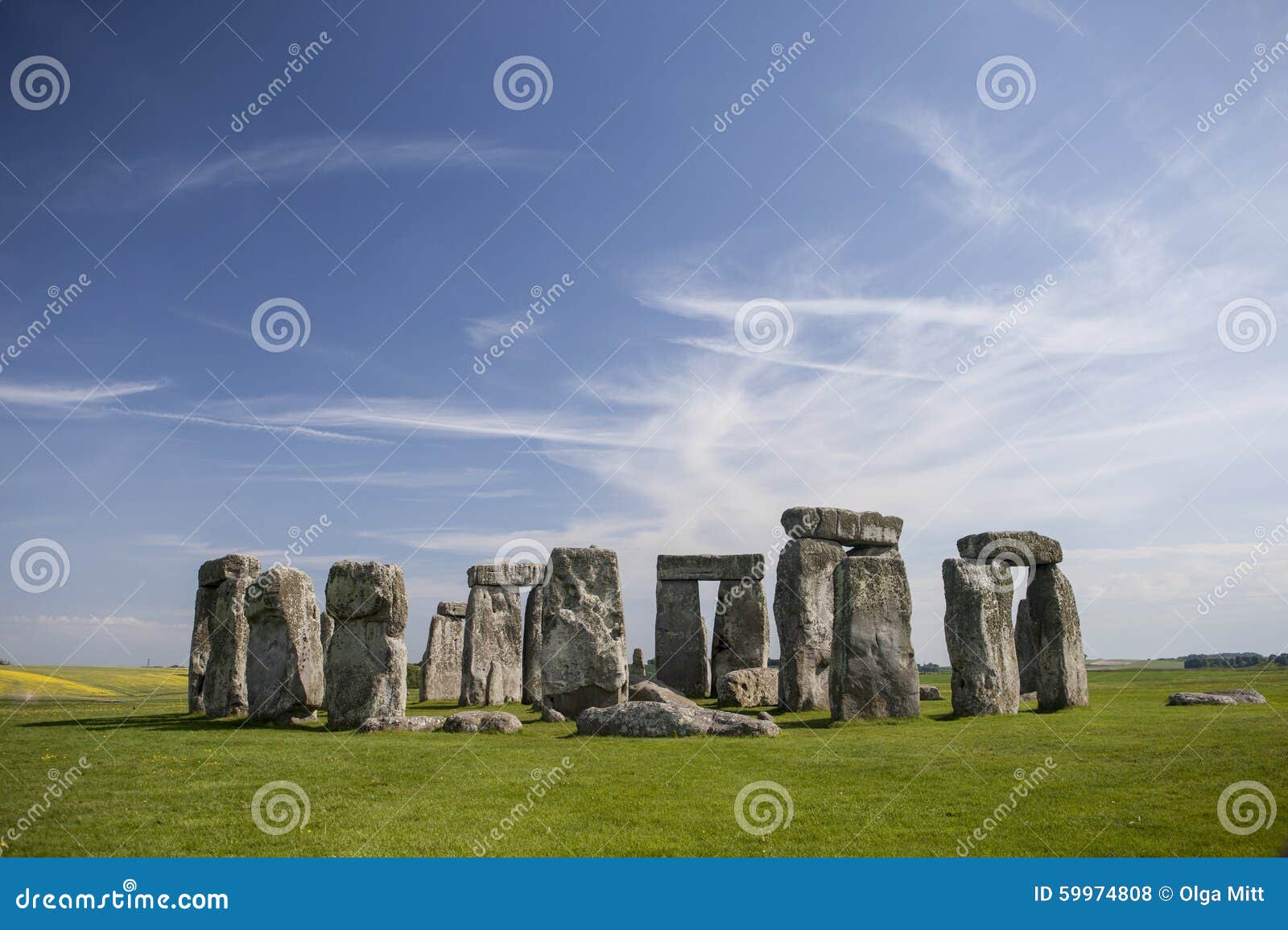 Stonehenge stock photo. Image of famous, monument, cultures - 59974808