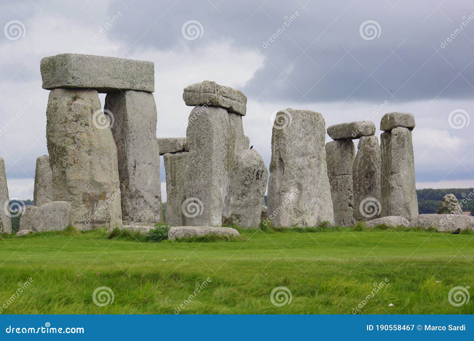 Stonehenge Circle Of Standing Stones Royalty-Free Stock Photo ...