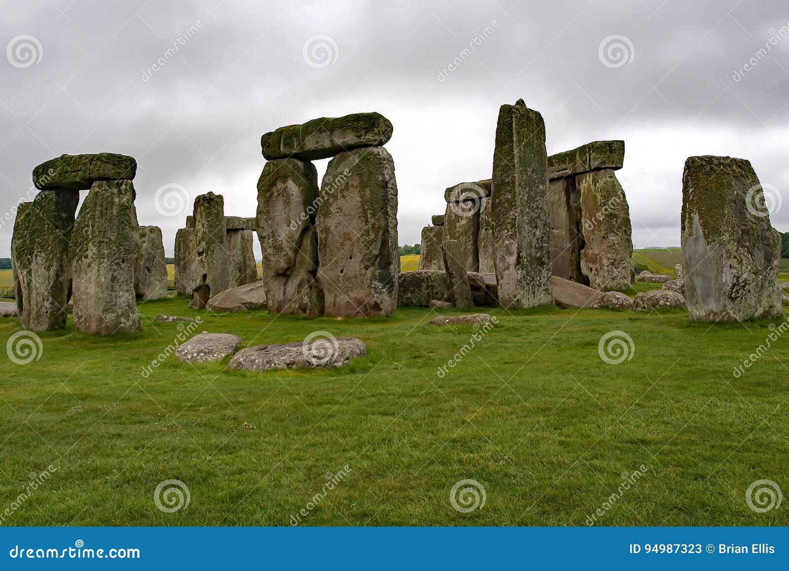Stonehenge stock image. Image of mystery, stonehenge - 94987323