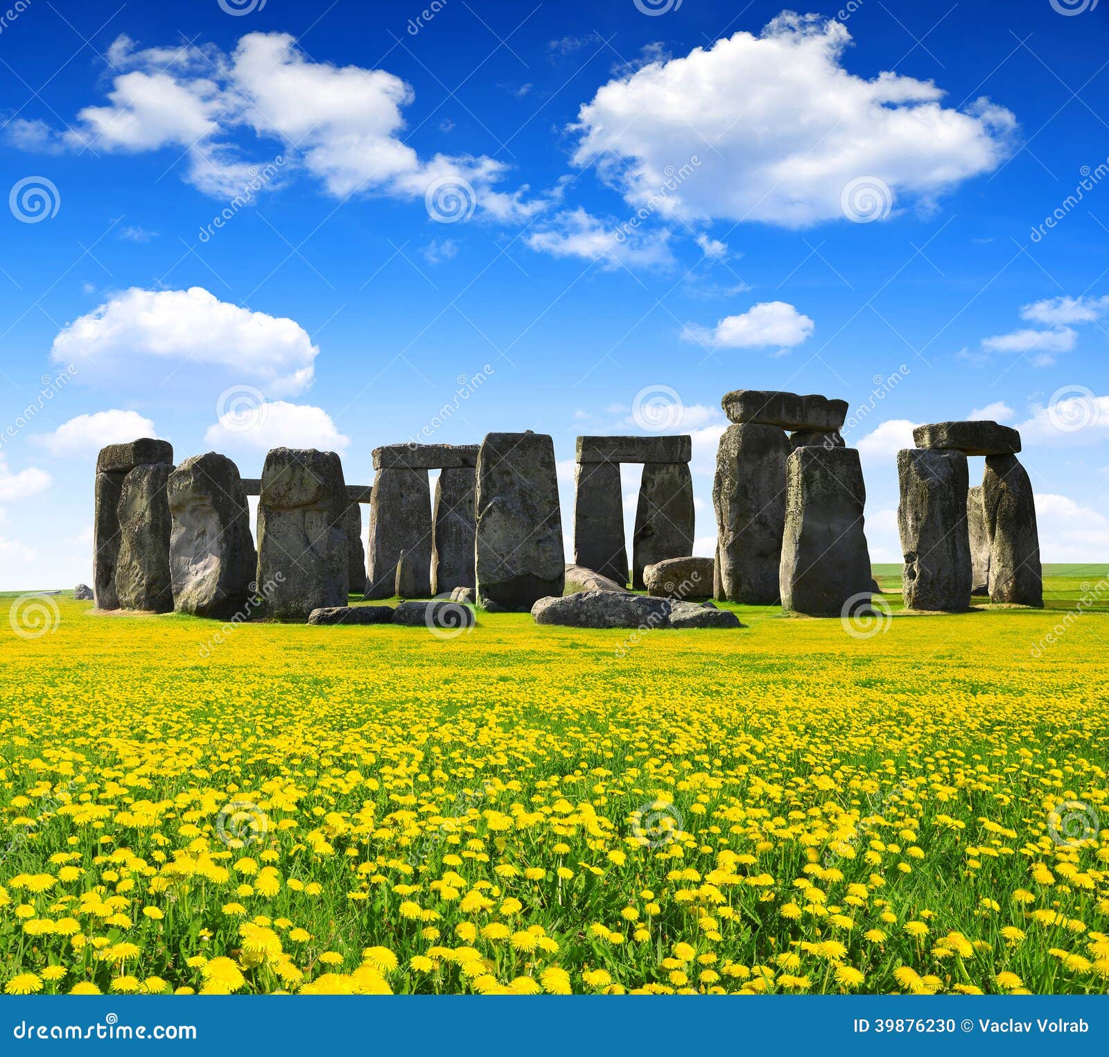 Stonehenge stock photo. Image of prehistory, meadow, blue - 39876230