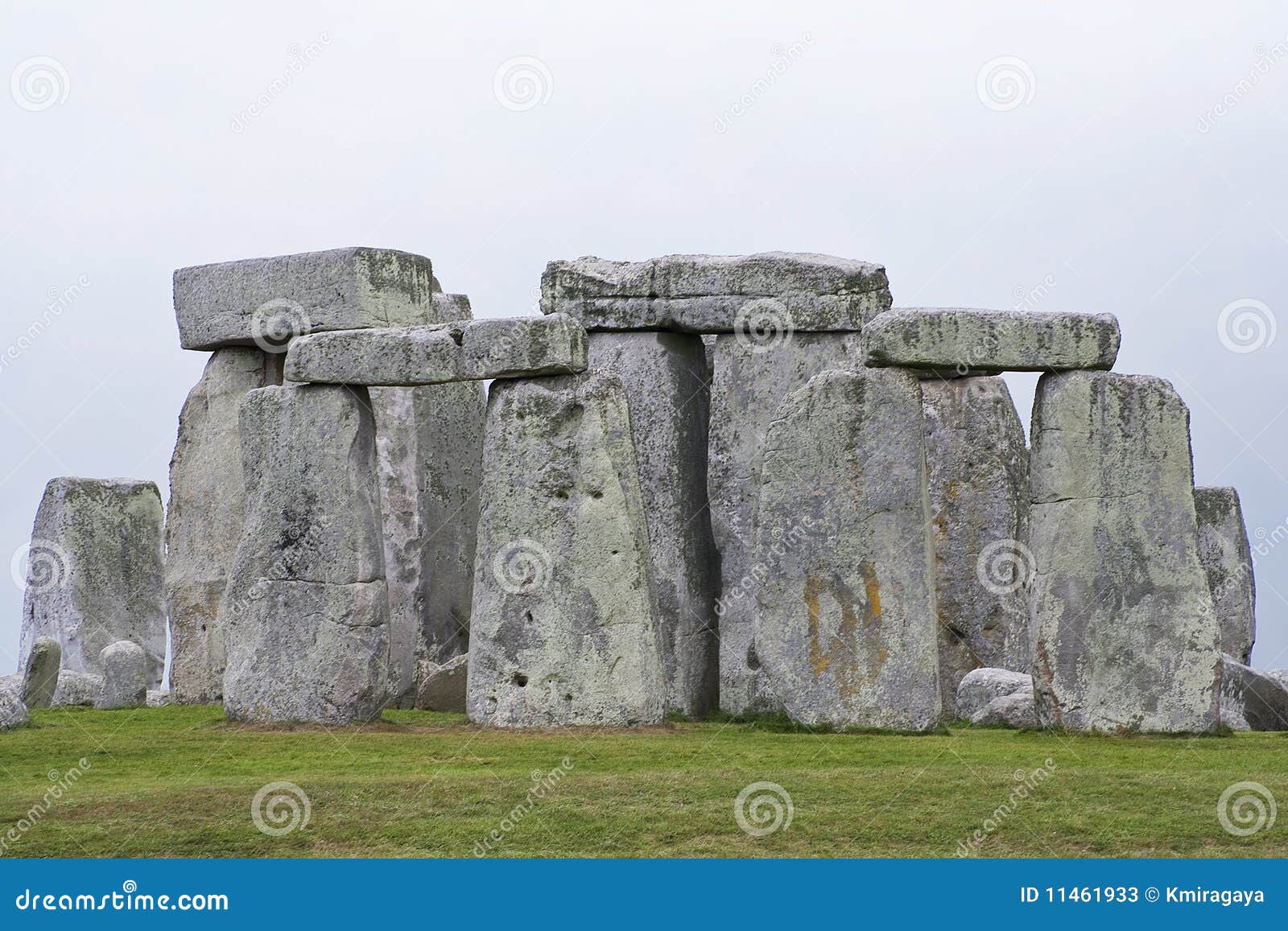 The Stonehenge Megalithic Monument Stock Image - Image of kingdom ...