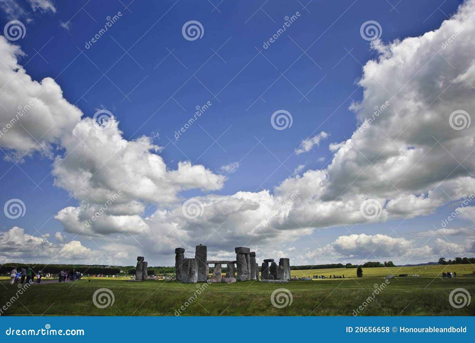 Stonehenge, a Megalithic Monument in England Stock Photo - Image of ...